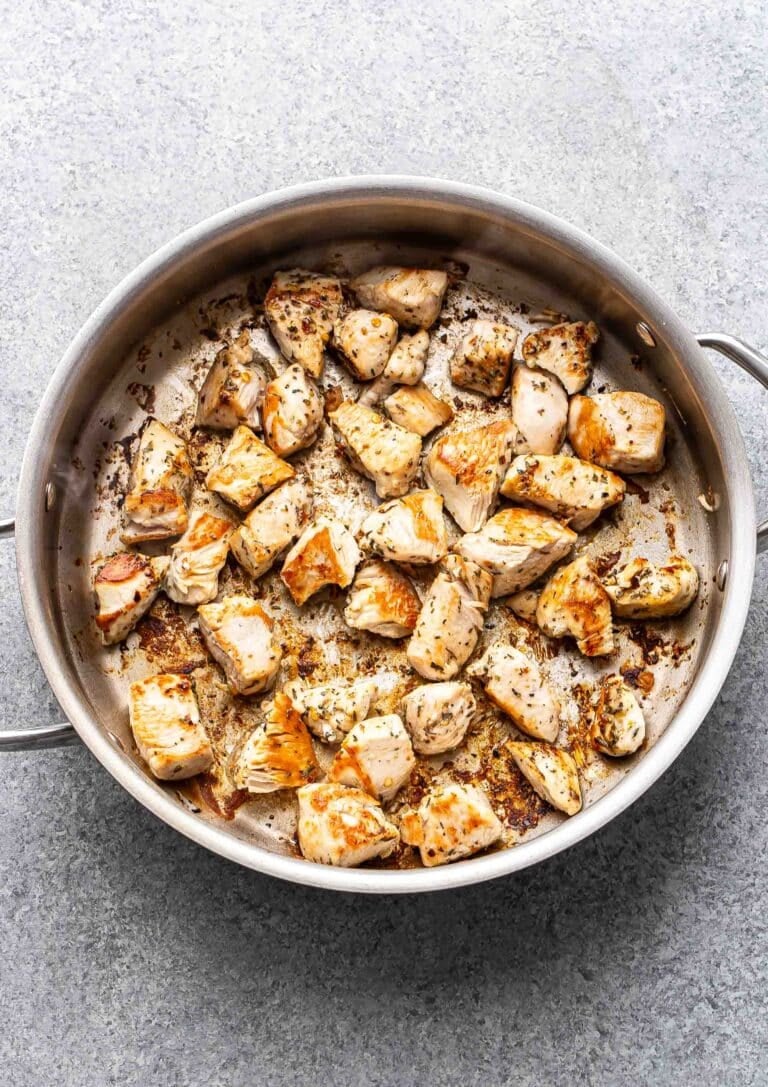 Creamy Chicken and Orzo Skillet