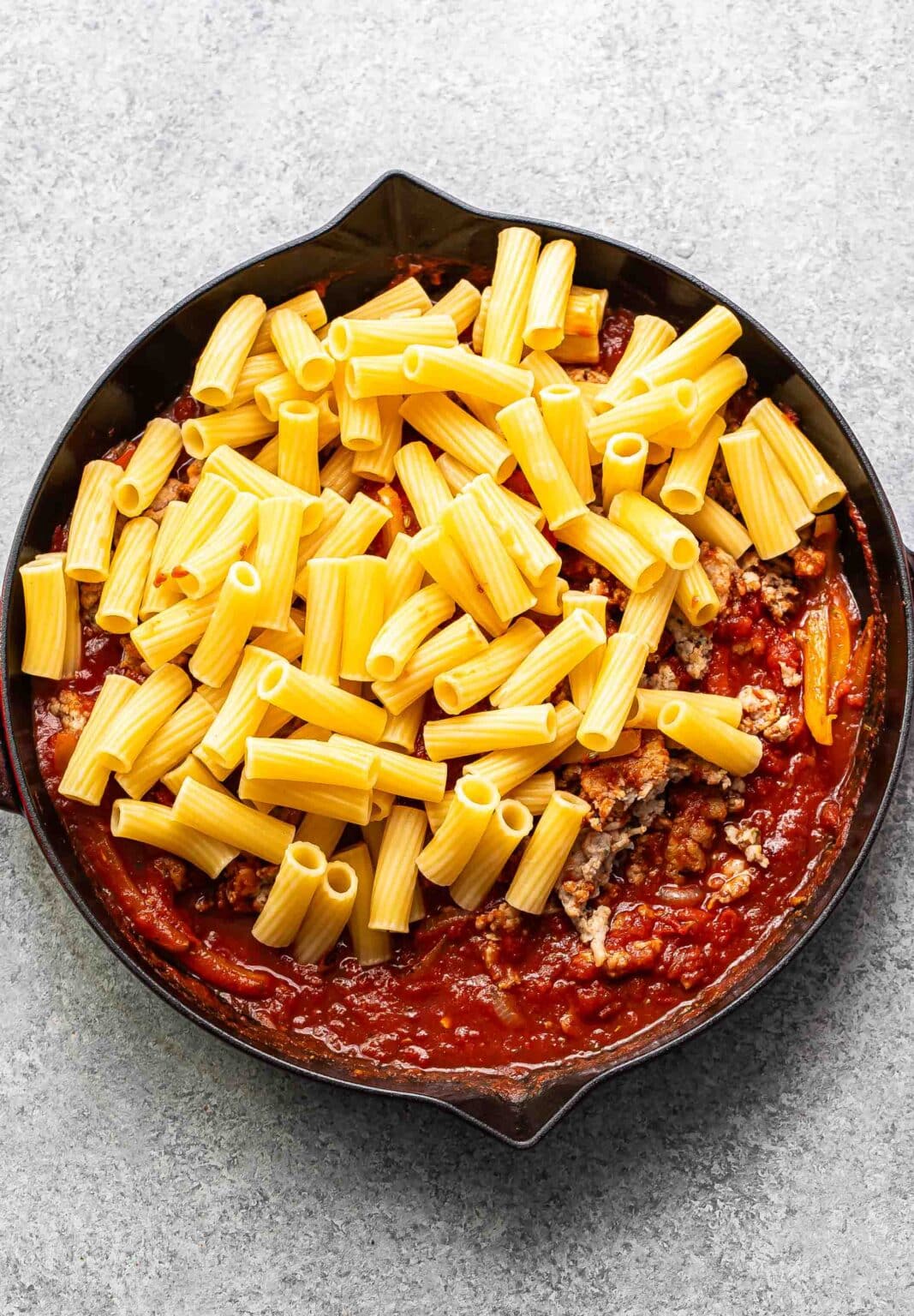 Sausage and Peppers Pasta - Recipe Runner