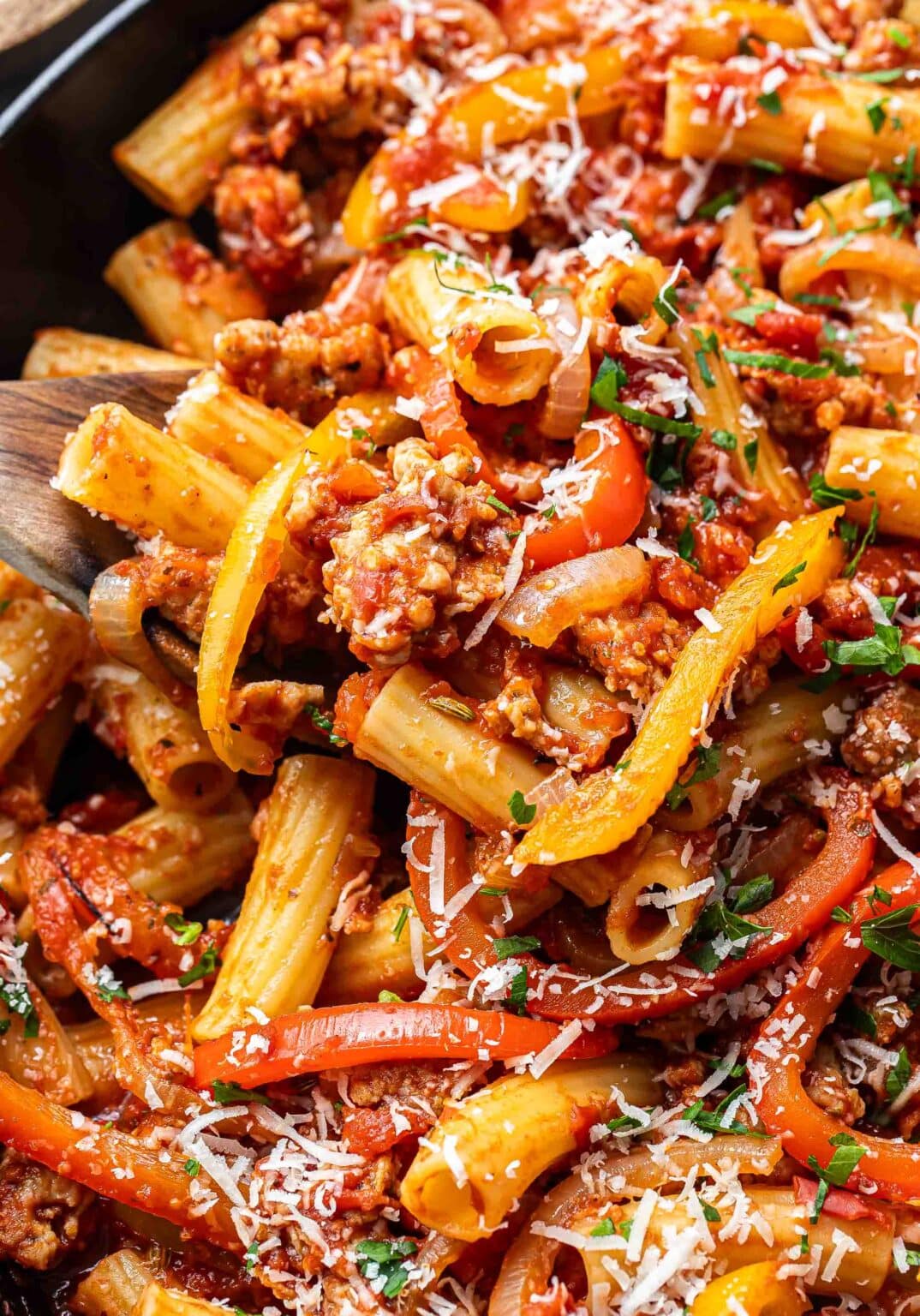 Sausage and Peppers Pasta - Recipe Runner