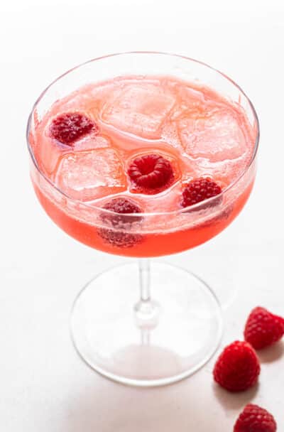 Raspberry Limoncello Spritz