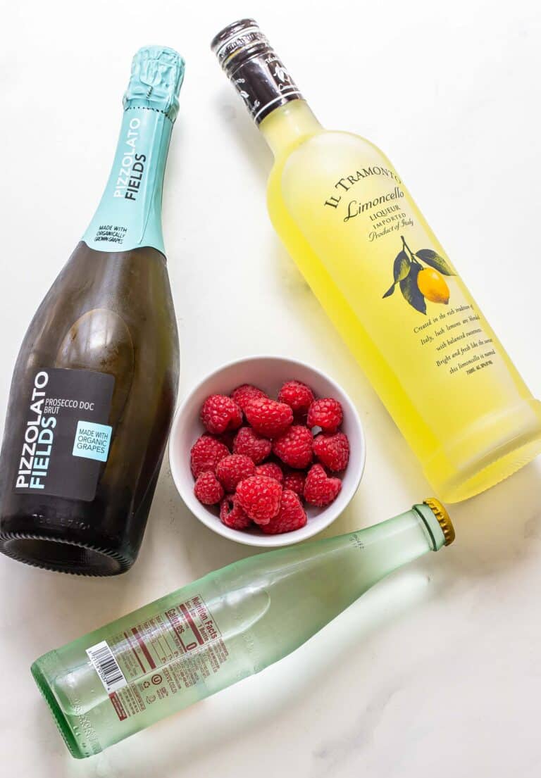 Raspberry Limoncello Spritz