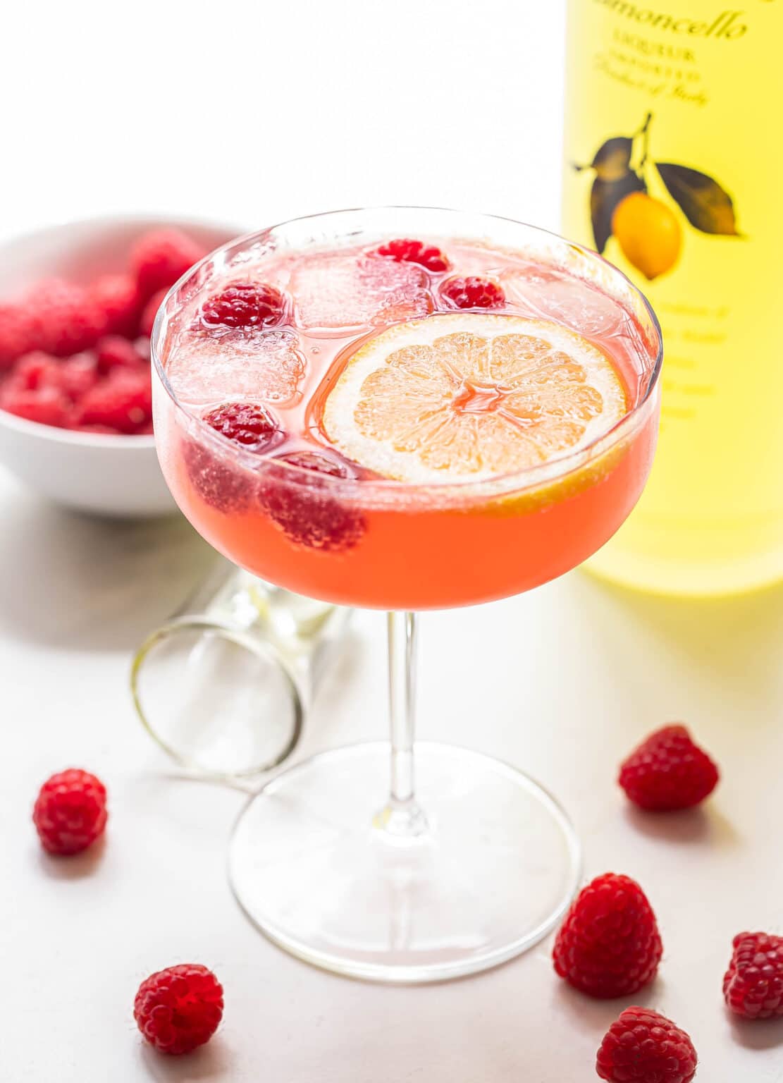 Raspberry Limoncello Spritz