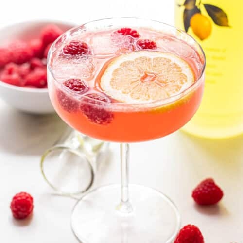Raspberry Limoncello Spritz