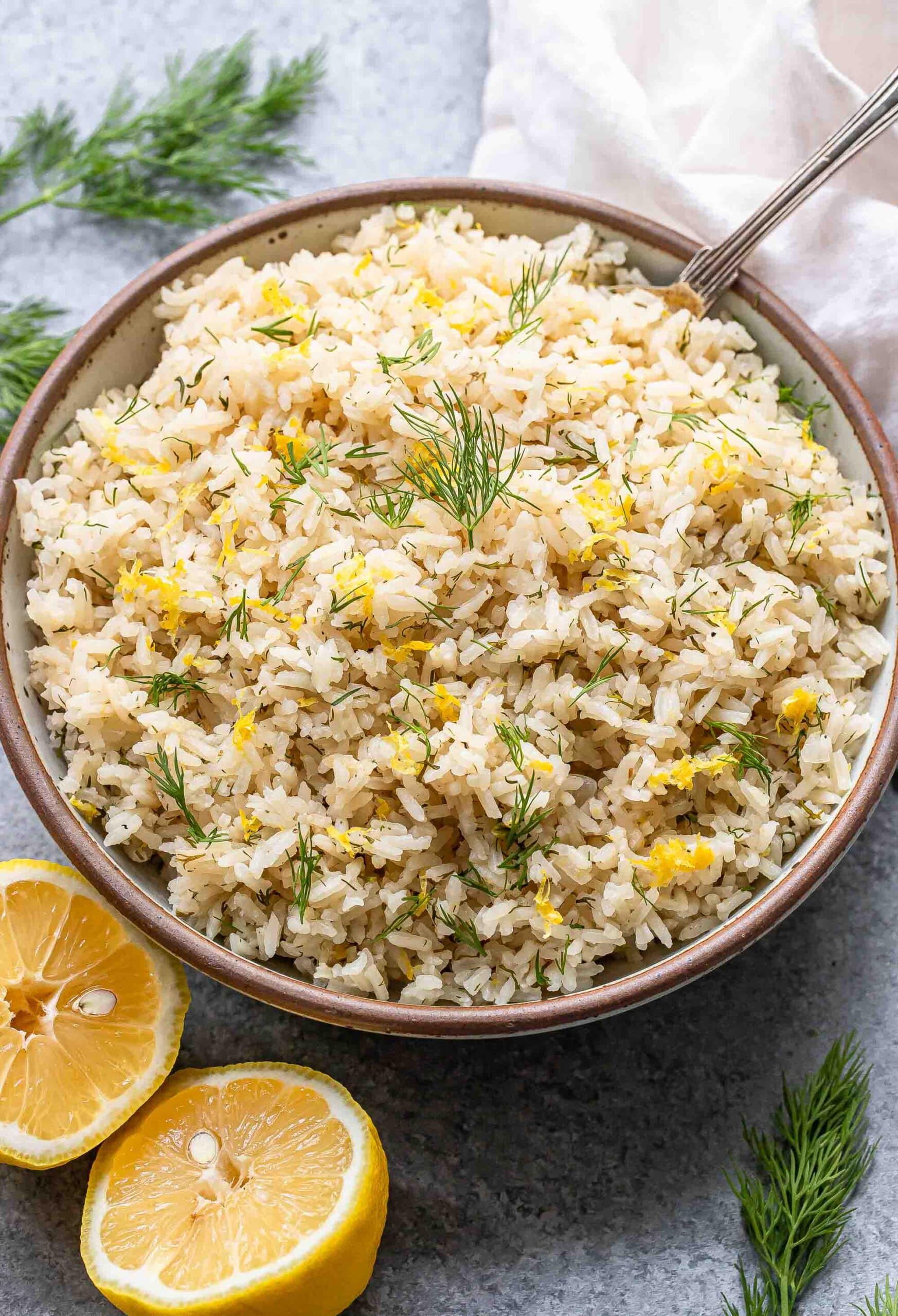 Easy Lemon Dill Rice