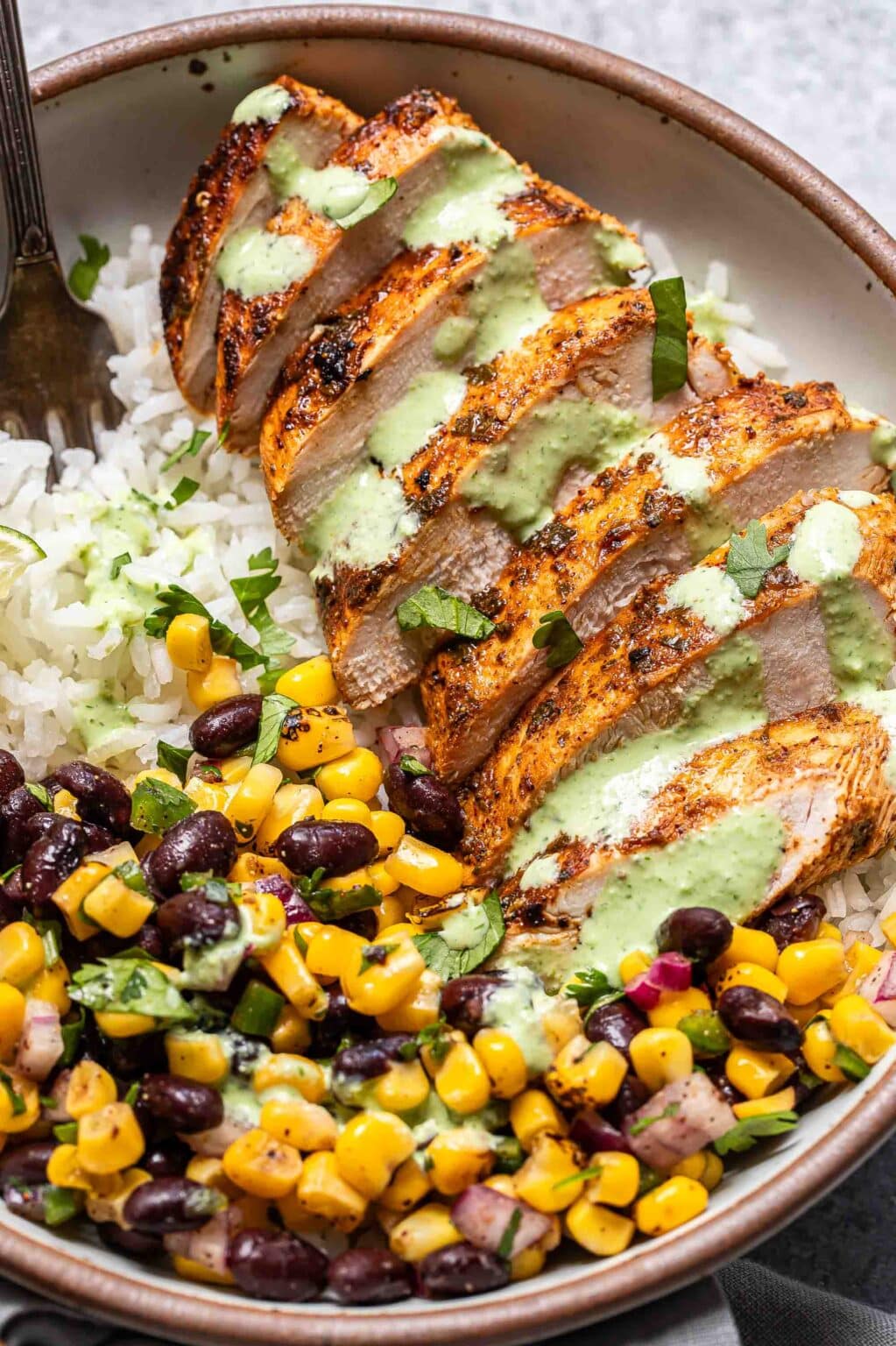 Southwest Chicken Rice Bowls
