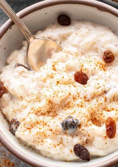 Creamy Rice Pudding (Stovetop, No Egg)