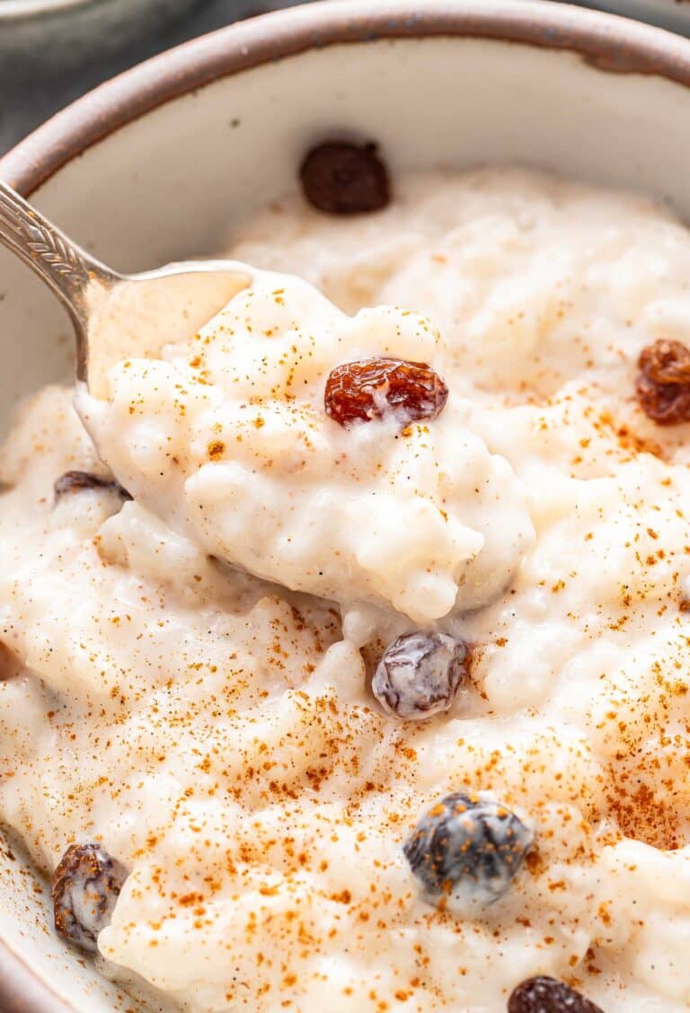 Creamy Rice Pudding (Stovetop, No Egg)