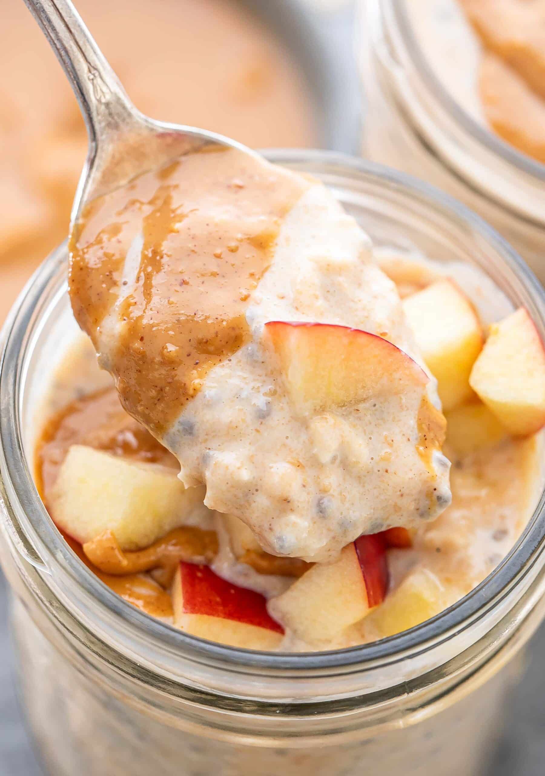 Peanut Butter Overnight Oats (Easy Meal Prep)